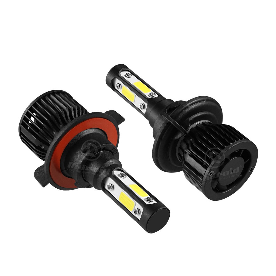 H13 9008 LED Headlight Bulbs Kit 10000W 1000000LM Hi/Lo Beam Super ...