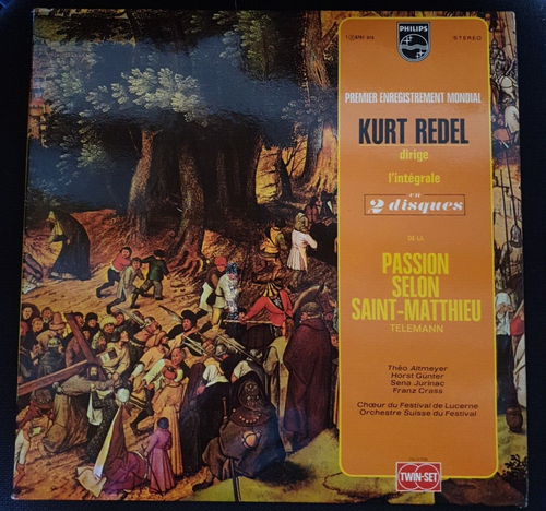 2LP Vinyles 33T Kurt Redel "Passion selon Saint-Mathieu" TBE | eBay