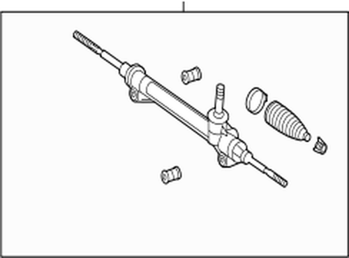 45510-08010 Toyota Gear assy, steering 4551008010, New Genuine OEM Part ...