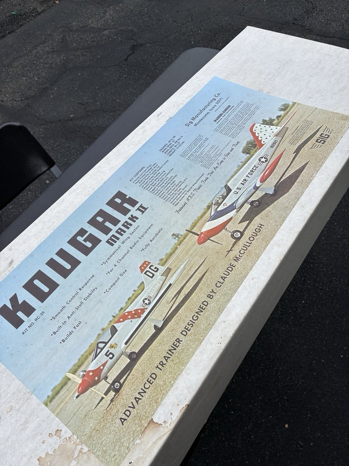 Sig Kougar R/c Balsa Model Airplane Kit | eBay