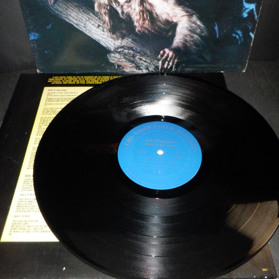 Ozzy Osbourne vinyl LP Bark At The Moon 1983 CBS VG+ | eBay UK