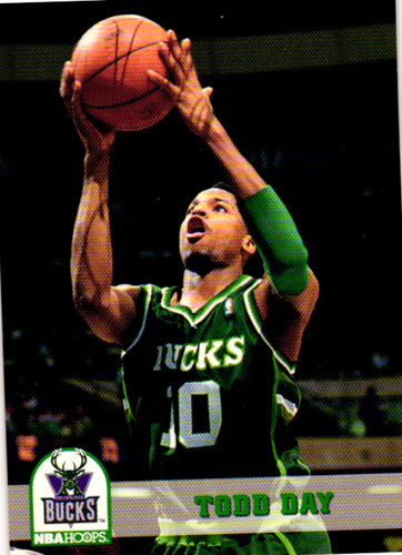 Todd Day Bucks 1993 NBA Hoops Skybox Rookie Card #122 | eBay