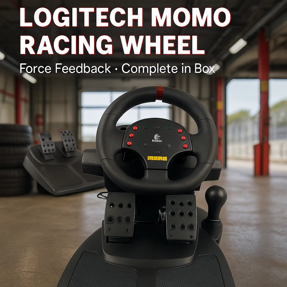 Logitech Momo Racing Wheel for sale | eBay