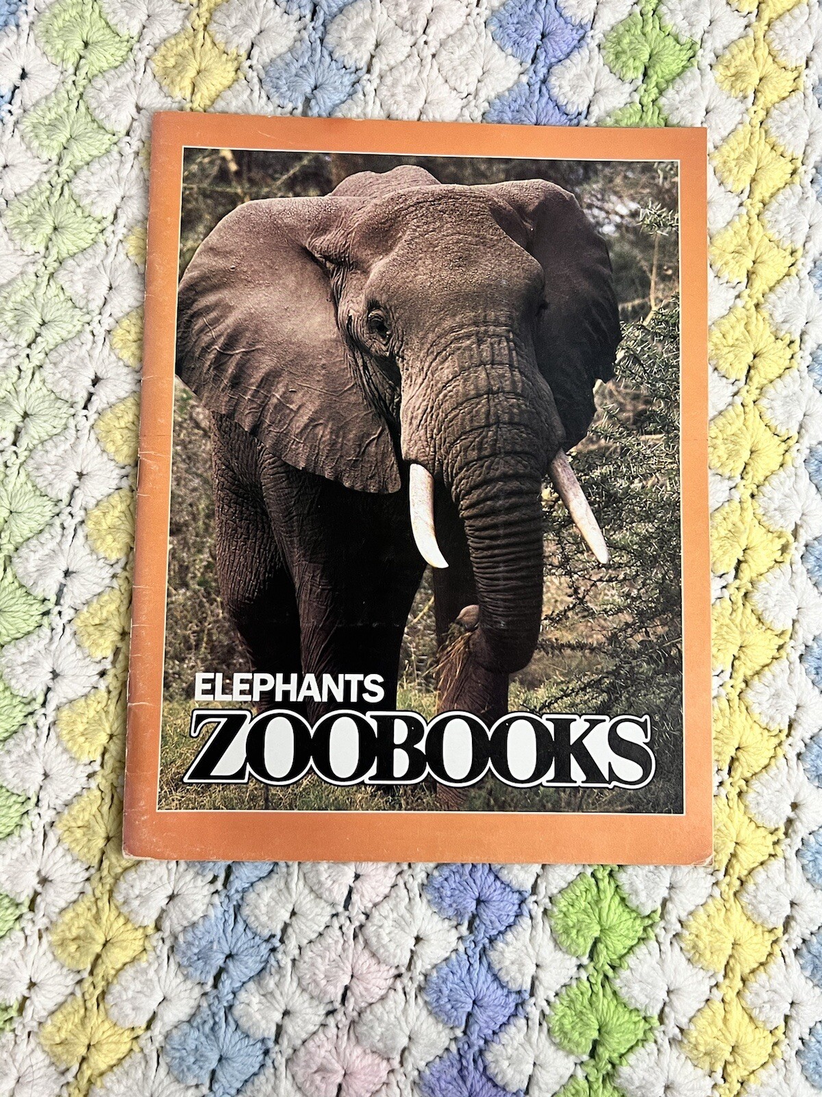 Zoobooks Elephants Wildlife Magazine Children 1986 Vintage Nature ...