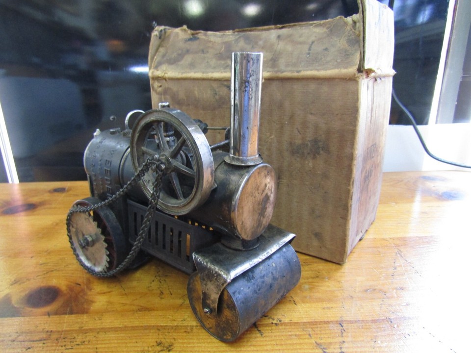 1920's Weeden #646 Toy Steam Engine Roller Tractor Locomotive with ...
