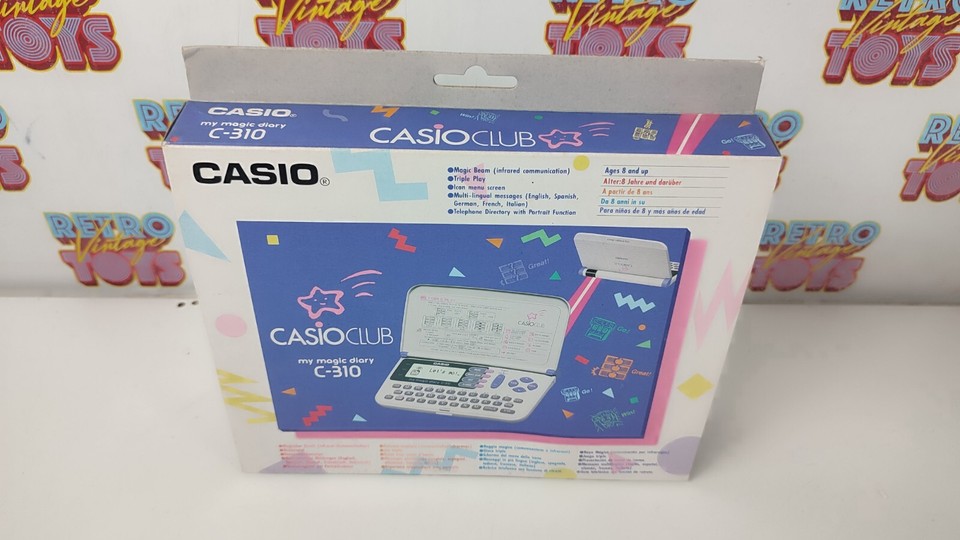 Casio Club My Magic Diary C-310 Casio Club Football Game & Watch ...