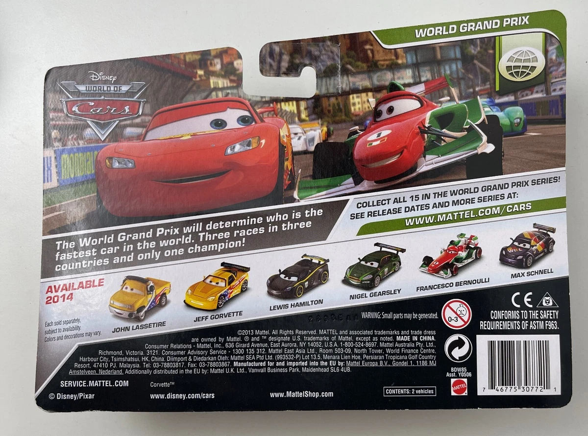 Disney Cars World Grand Prix Sign