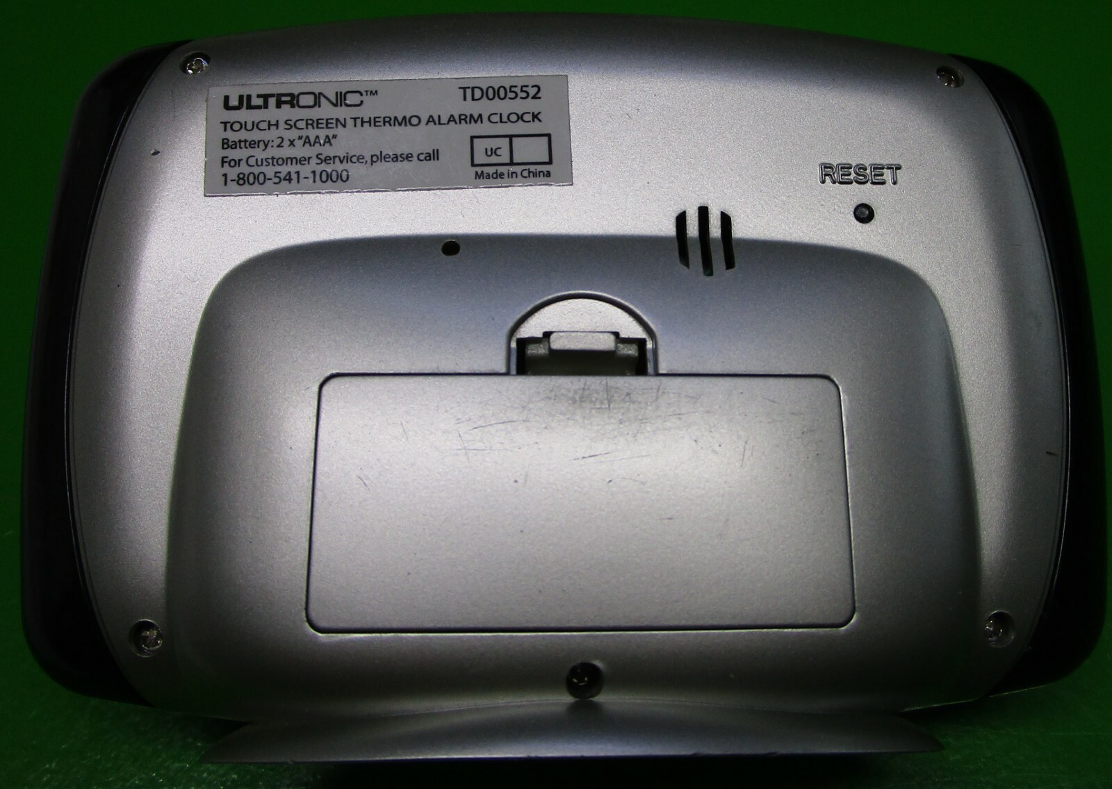 Ultronic Portable Touch Screen Thermo Alarm Clock TD00552 - for sale ...