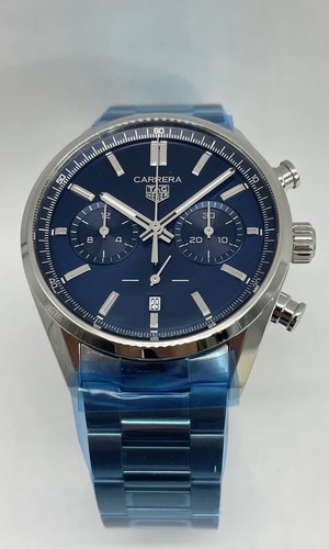 TAG Heuer 2024 Carrera Automatic Blue Dial TH20-00 Men's Watch CBN2011 ...