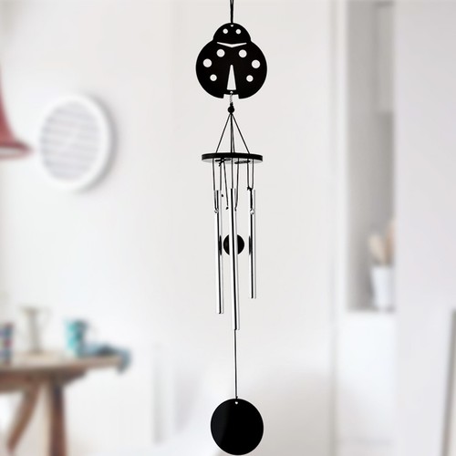 Butterfly Windbell Easy to Hang Decorative Ladybug Windbell Crafts ...