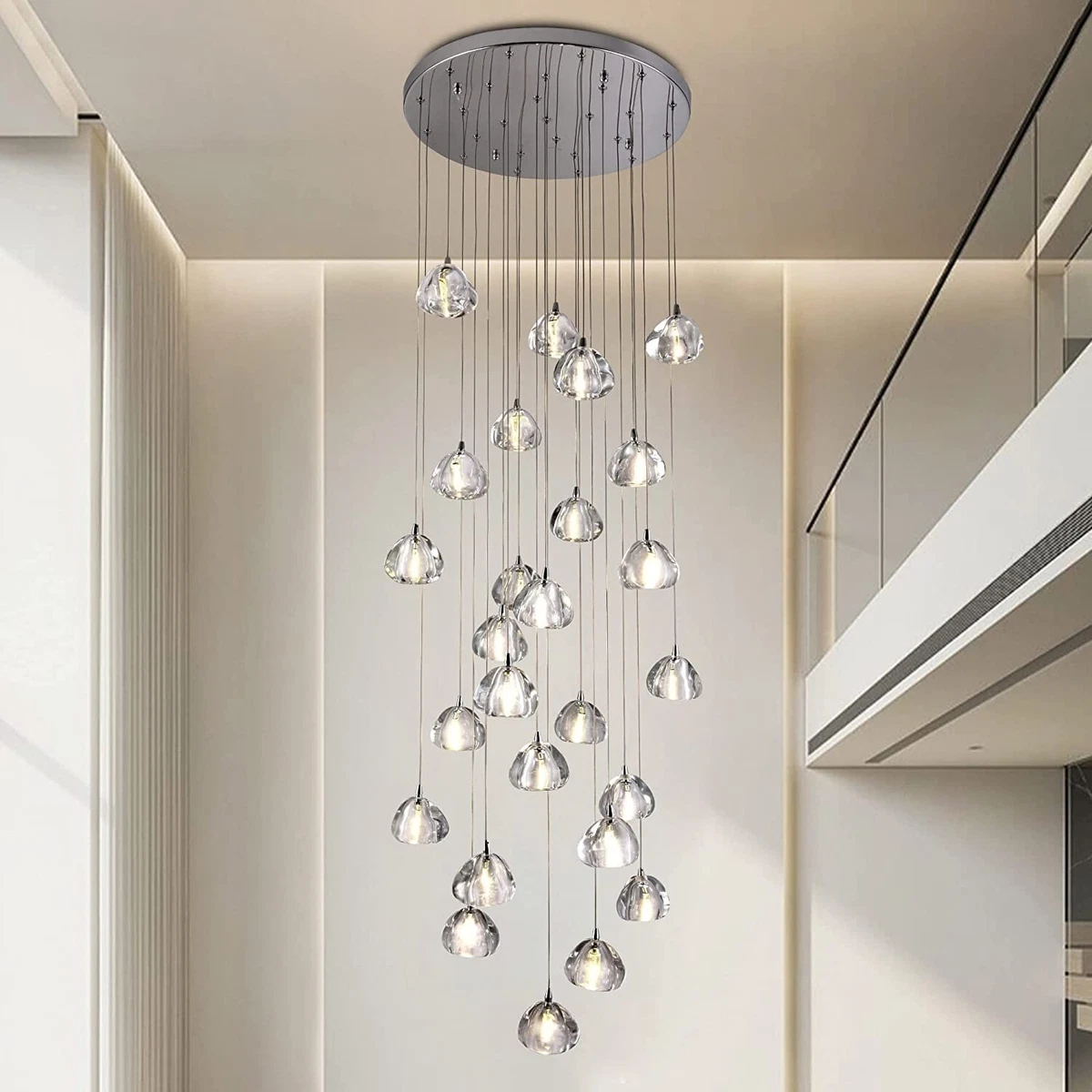 Large Pendant Lighting For High Ceilings | Shelly Lighting