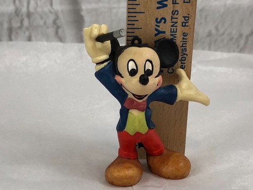 Vintage Disney Mickey Mouse Music Conductor Christmas Ornament ...