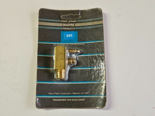 New Marine Boat Brass Fuel Line Fitting for Mariner, Mercury & Yamaha ...