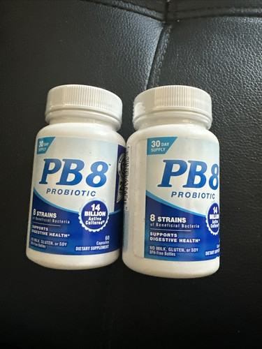 lot of 2, 60 + 60 caps, 120 caps Total, Nutrition Now PB8 Probiotic, 2 ...