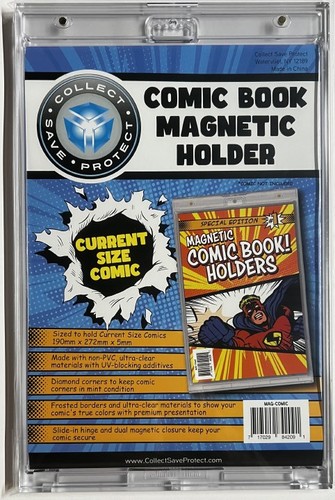 (10) CSP ONE TOUCH MAGNETIC CURRENT COMIC BOOK UV PROTECTION DISPLAY ...