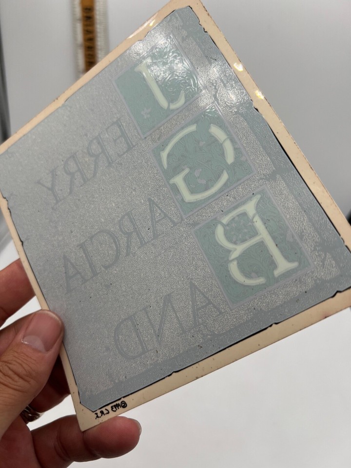 Vintage Grateful Dead Jerry Garcia Band 1993 Hippy Reverse Window ...