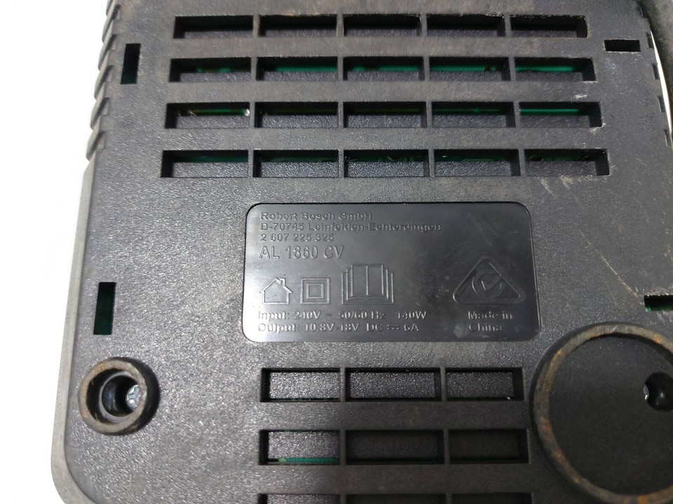 Bosch AL1860CV Charger | eBay
