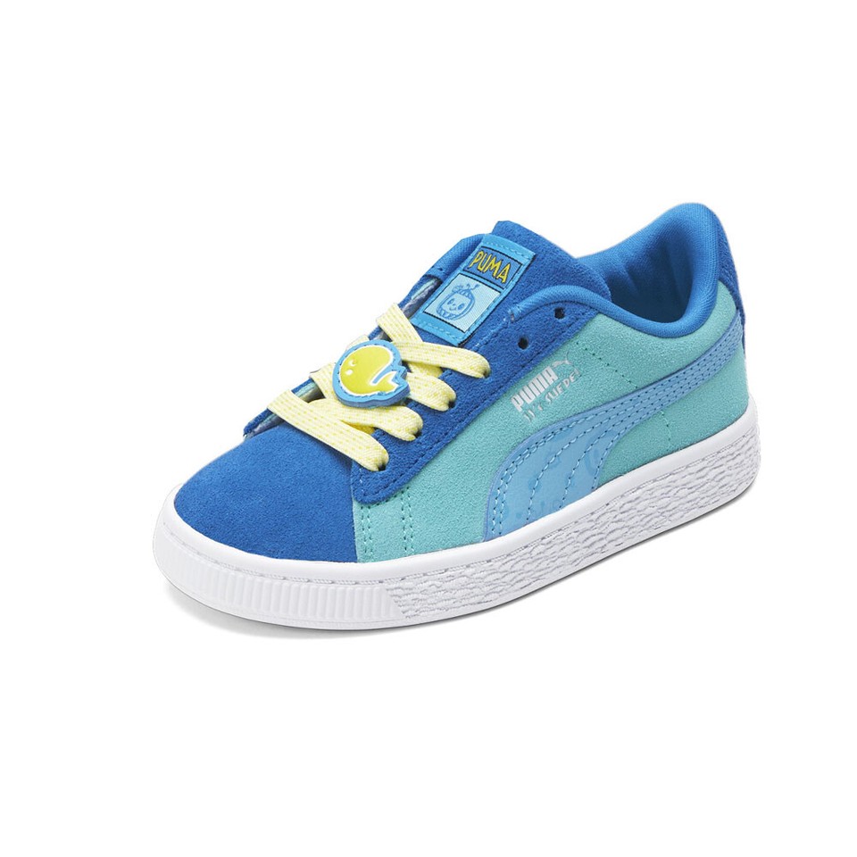 PUMA Coco X Suede Lace Up Toddler Boys Blue Sneakers Casual Shoes ...