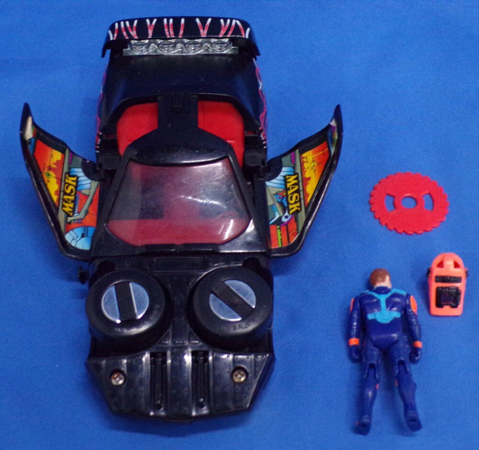 Kenner MASK Raven Corvette Vehicle Loose Near Complete Calhoun Burns | eBay