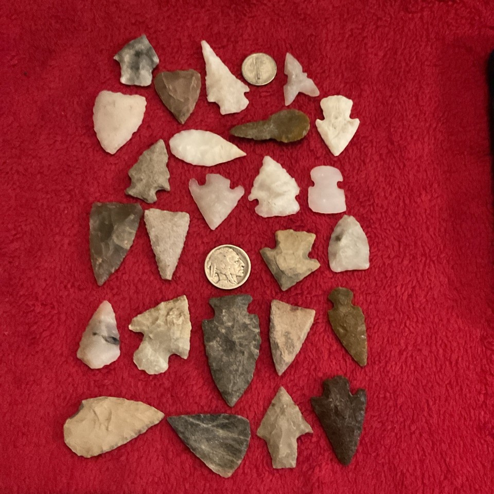 Texas Arrowheads 25 Piece Set | eBay