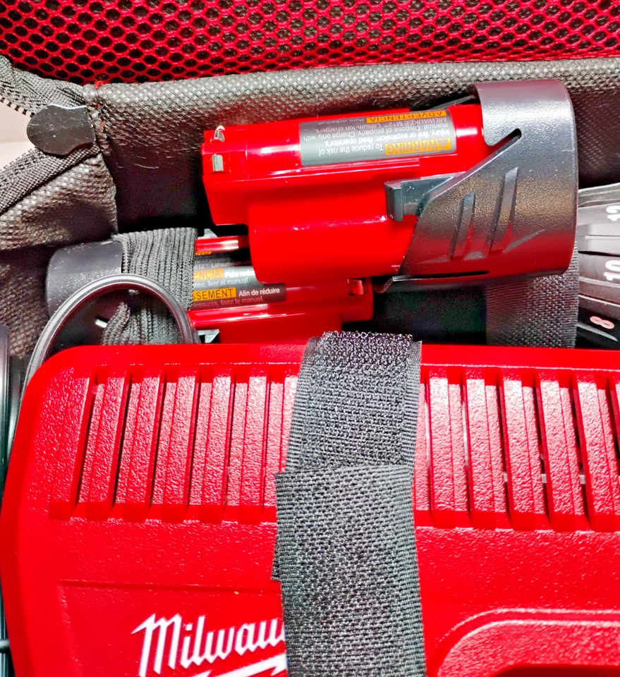 MILWAUKEE M12- M18 300+ SCREWDRIVER, CAT#2401-20, WITH CLIP, 3BATTS. 1 ...