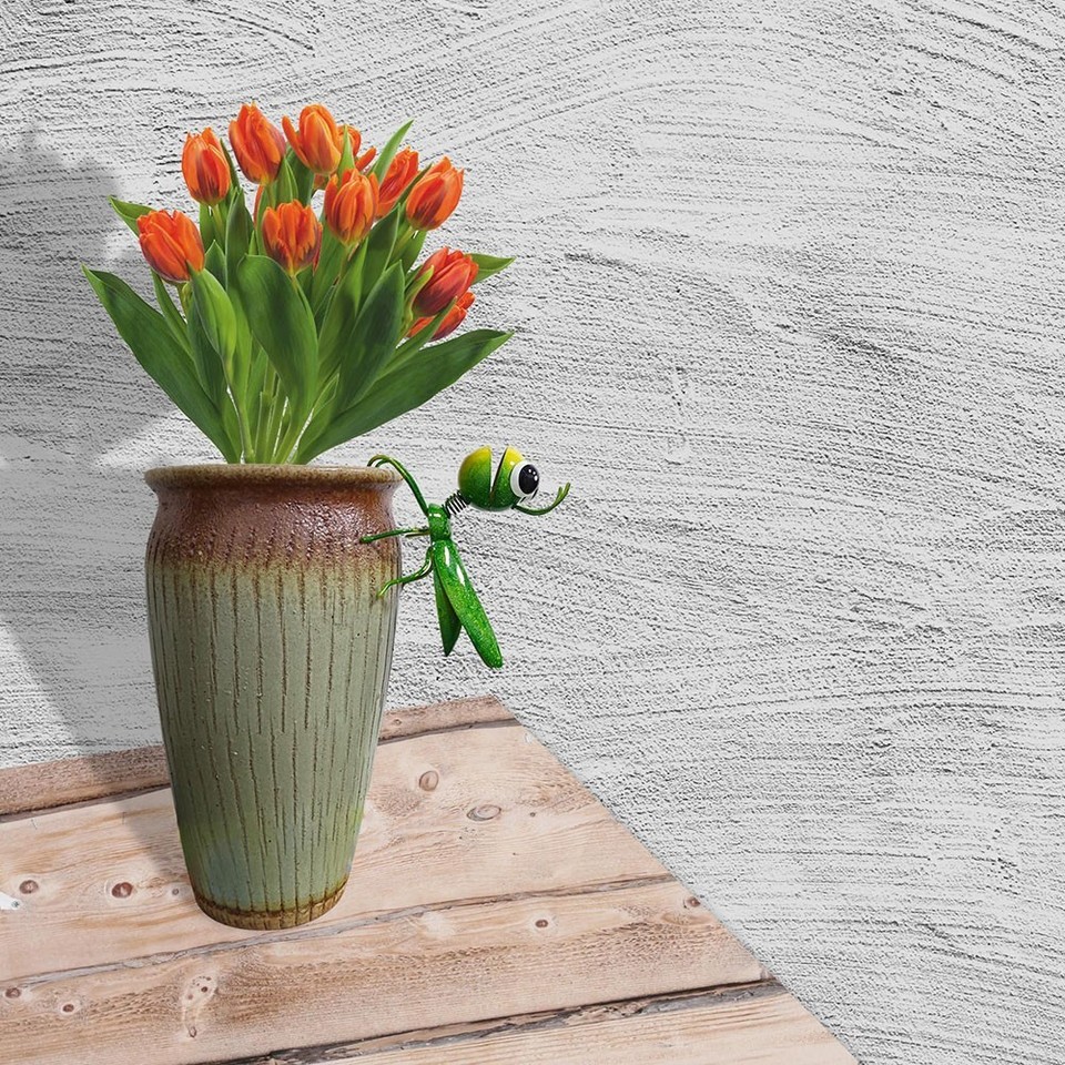 Patio Decoration Outdoor Iron Widget Hand-painted Finish High-quality ...