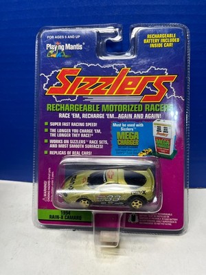 1/64 PLAYING MANTIS SIZZLERS RECHARGABLE RACERS CHEVROLET CAMARO RAIN-X ...