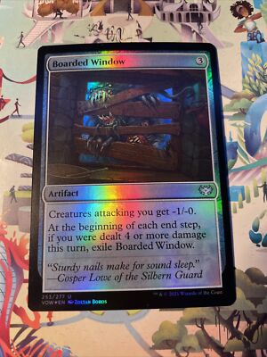 1x Boarded Window | FOIL | Innistrad Crimson Vow | MTG Magic Cards | eBay