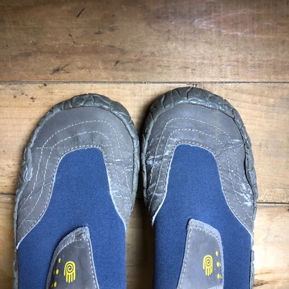 Teva Proton Kids Size 4 Water Shoes Blue Gray Hook N Loop Active | eBay
