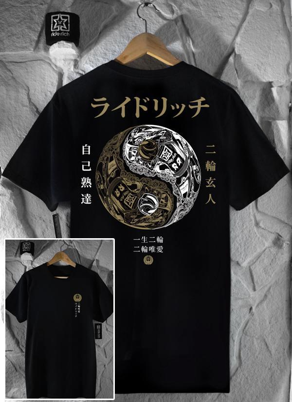 Ride Rich Master Of Self Motorcycle T Shirt Clothing Tops Tees Casual ...