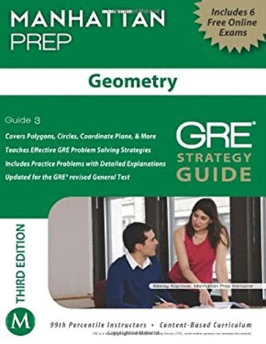Geometry GRE Strategy Guide Paperback Manhattan Prep Staff 9781935707936| eBay