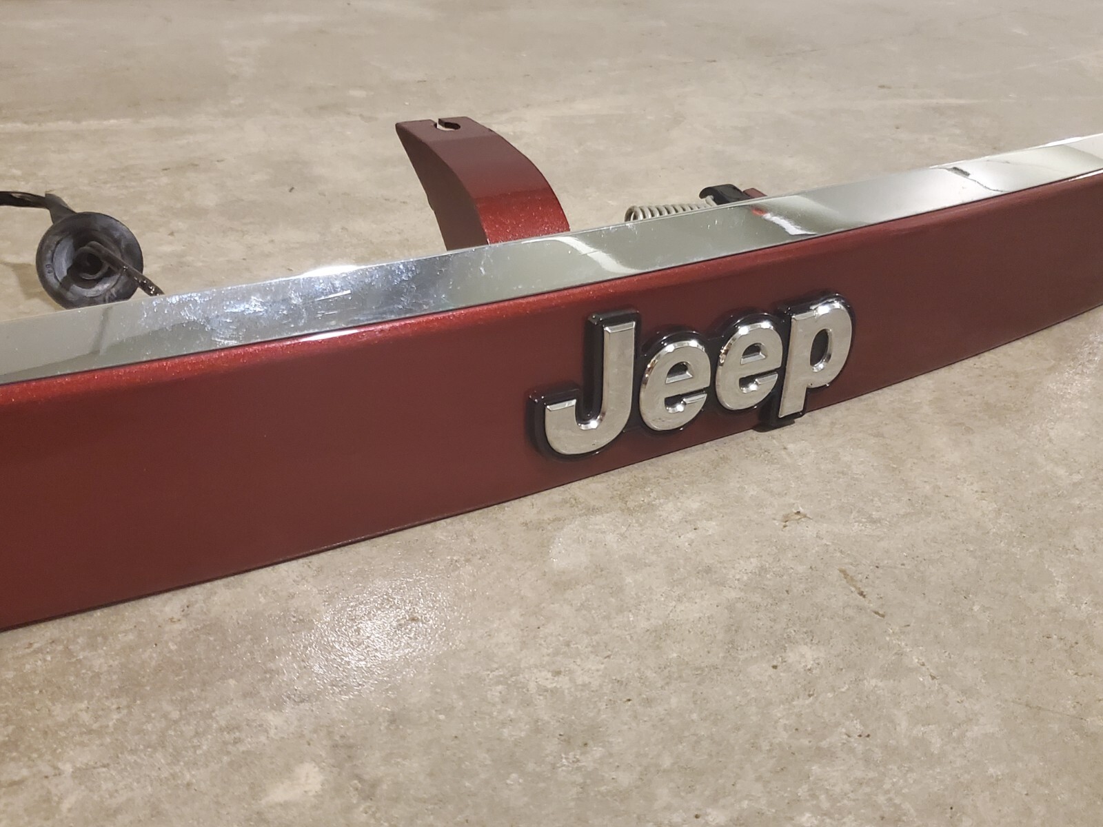 2014 Jeep Compass Patriot PRP Deep Cherry Red License Plate Light Latch ...