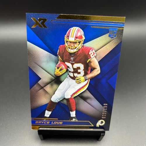 2019 Panini XR #114 Bryce Love Blue Refractor RC /199 Washington ...