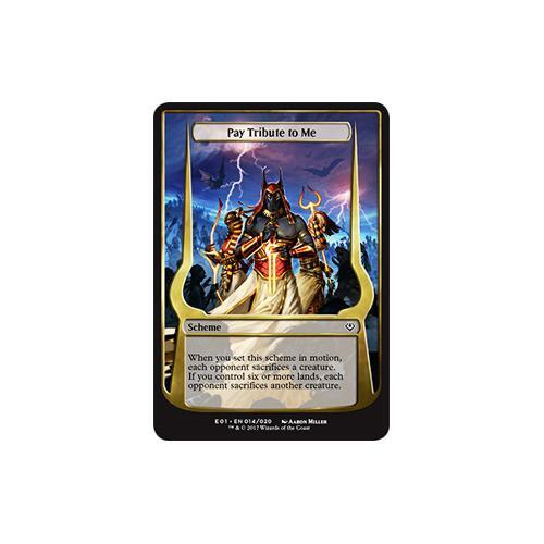 MTG Pay Tribute to Me - Archenemy: Nicol Bolas #14 | eBay