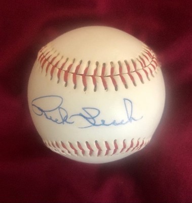 Rick Leach Autographed Baseball Detroit Tigers Wolverines | eBay