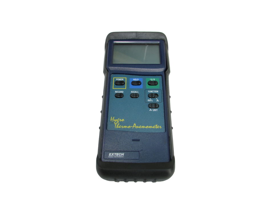 Extech 407412 Hygro-Thermo Anemometer with Humidity/Anemometer Vane ...