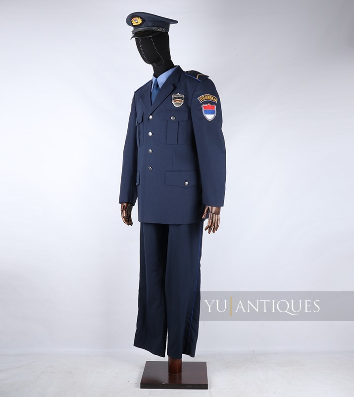 Genuine JNA YPA SRJ Yugoslavia Police MUP Serbia Complete Uniform ...
