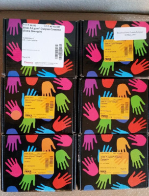 Pierce Slide-A-Lyzer Dialysis Cassettes for 3,500 (0.5, 3mL) & 10,000 ...