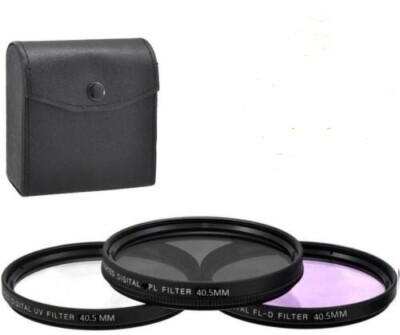 Xit 40.5mm Pro Series Camera Lens UV-CPL-FLD Filter Kit (Black) | eBay