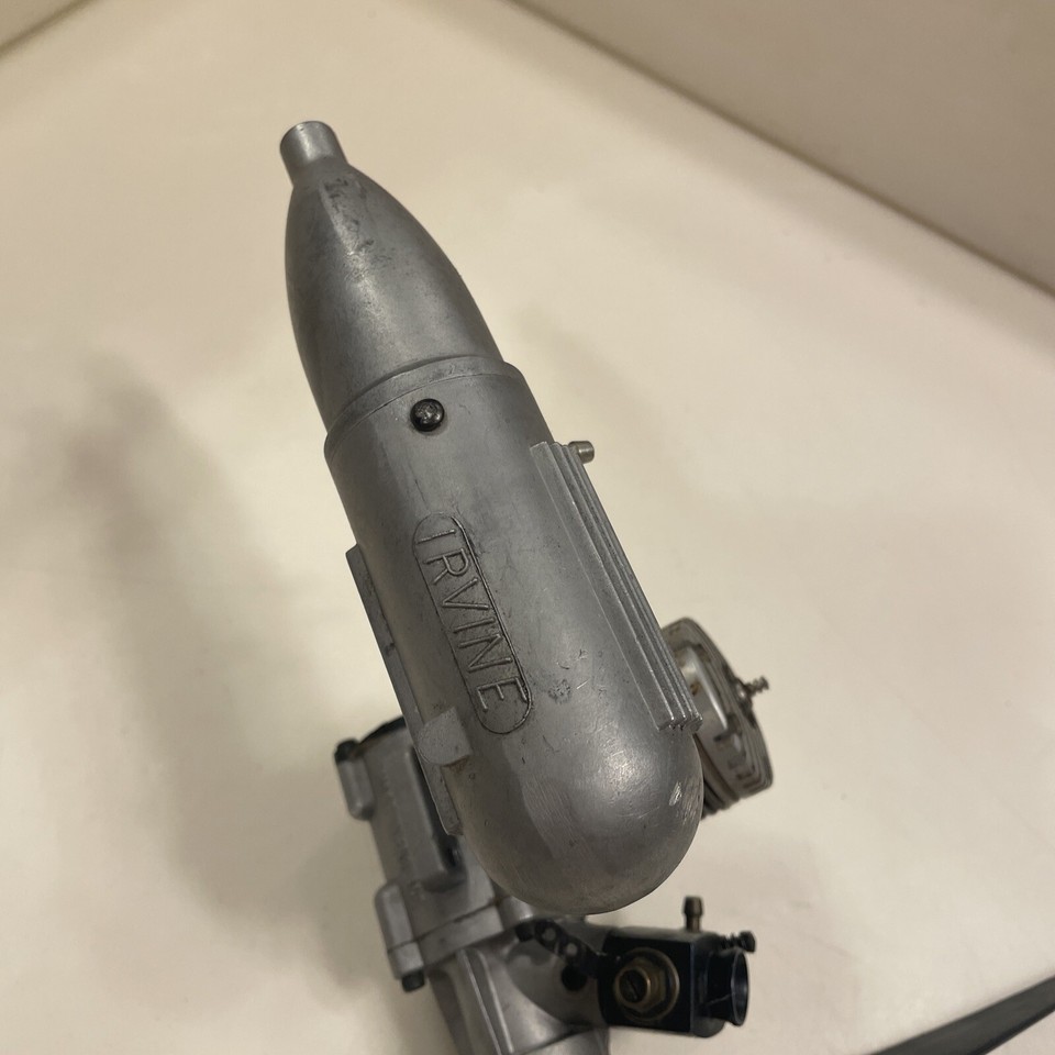 Irvine 40 RC Model Gas Airplane Engine with Muffler | eBay