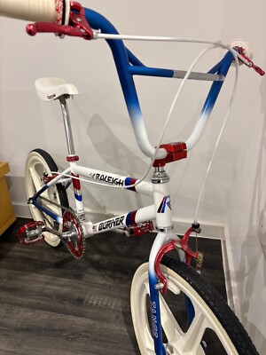 mk2 raleigh burner bmx aero pro custom, origional 1983 frame, fully ...