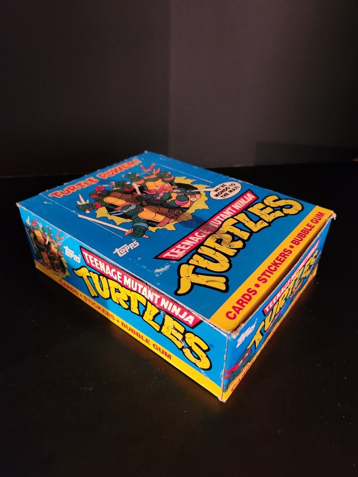 1989 Topps Teenage Mutant Ninja Turtles Series 1 Unopened 36 Wax Pack ...