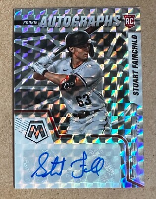 2022 Panini Mosaic Rookie Autographs Stuart Fairchild Silver Prizm #RAM ...