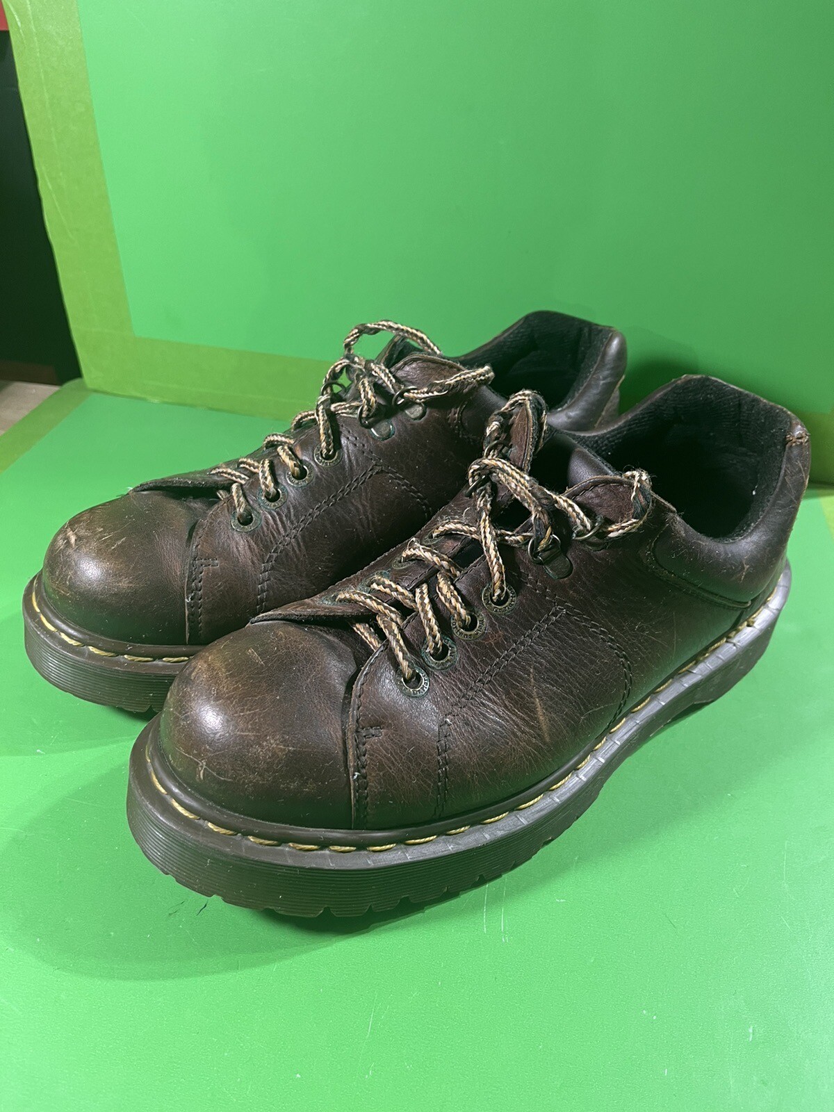 Vintage Dr Doc Martens Oxford 8312 Leather Low Boots … - Gem