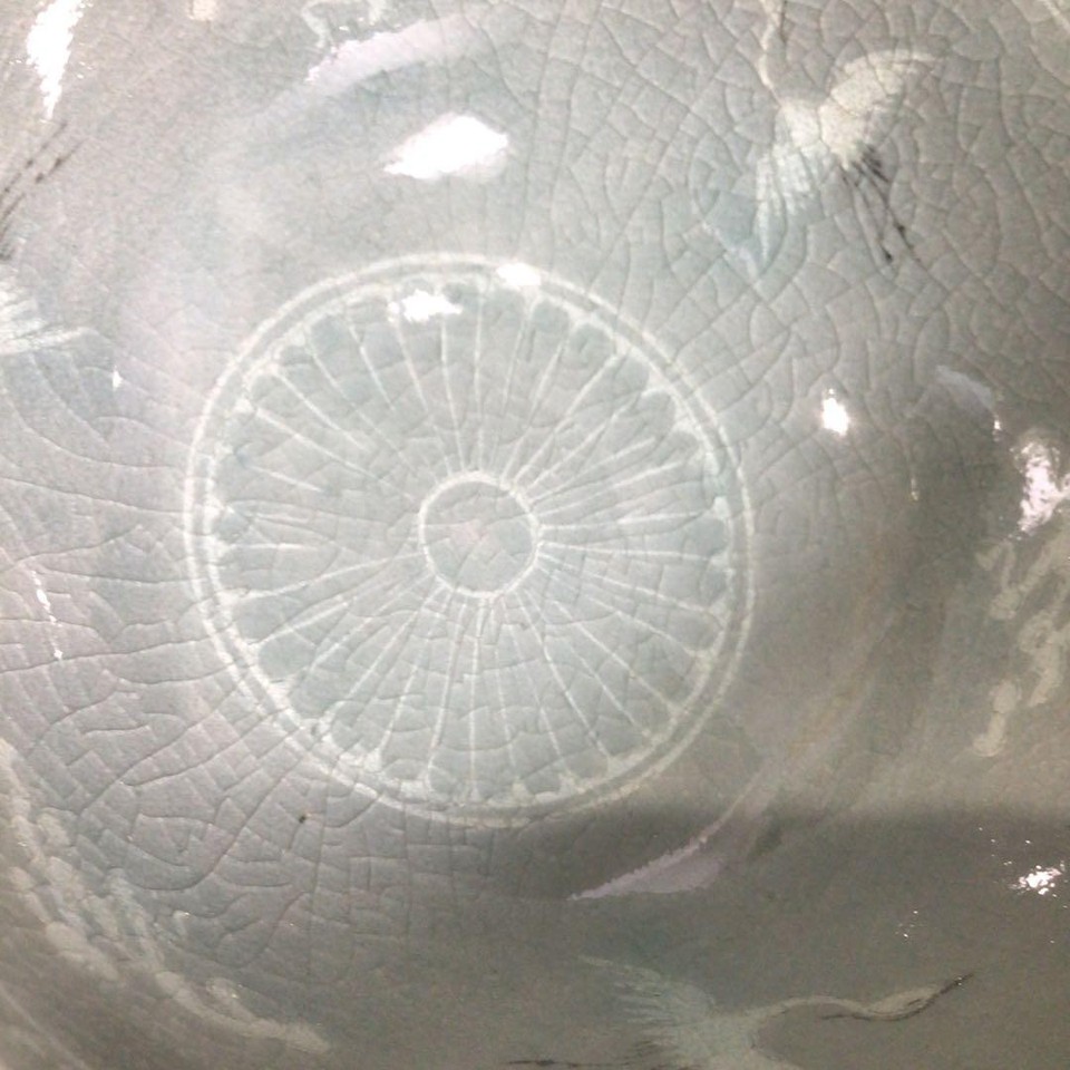 Goryo Ware Tea Bowl Celadon Koryo Style RakusenSai LiHouso Zou ...