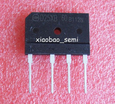5pcs SHINDENG D25XB60 ZIP-4 General Purpose Rectifiers 600V 25A | eBay