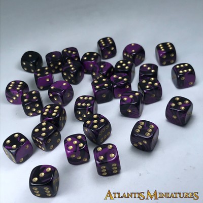 12mm New Tabletop Fantasy Dice Set - Great for Gaming / Wargaming ...