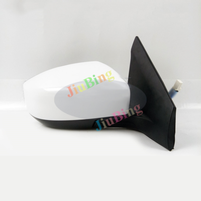 Right Passenger Side White Rearview View Mirror For Nissan Sentra 2013 ...