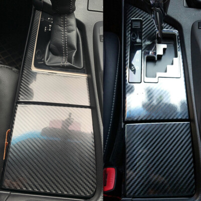 For Lexus ES 2013-2018 carbon fiber black Pattern Interior DIY Trim ...
