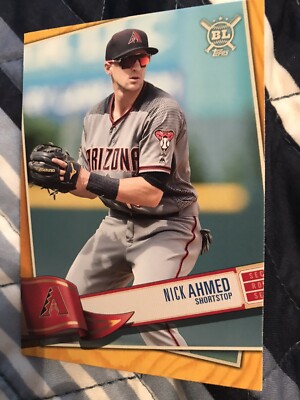 2019 Topps BL Nick Ahmed | eBay